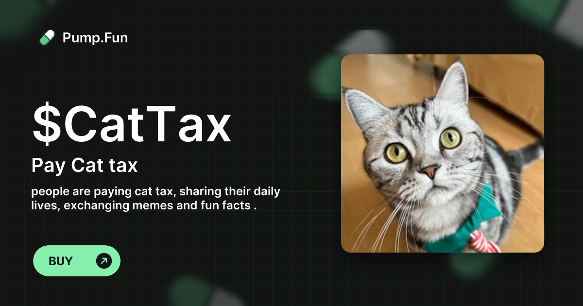 Pay Cat tax ($CatTax) - Pump