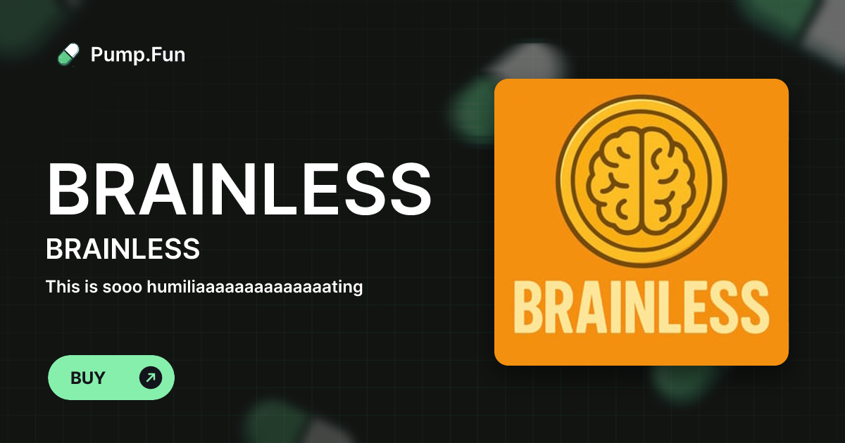 BRAINLESS (BRAINLESS) - Pump