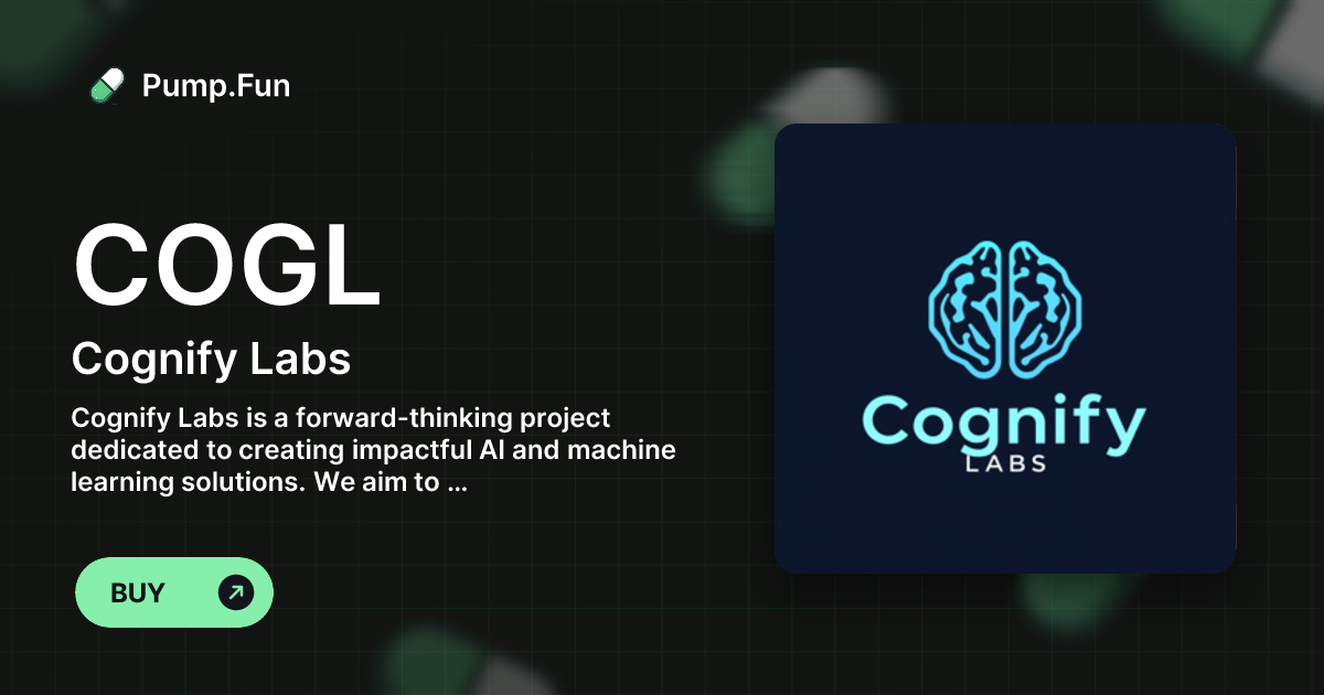 Cognify Labs (COGL) - Pump
