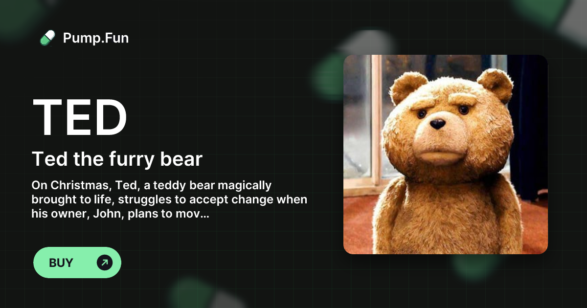 Ted the furry bear (TED) - Pump
