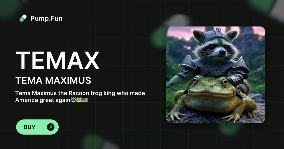 TEMA MAXIMUS (TEMAX) - Pump