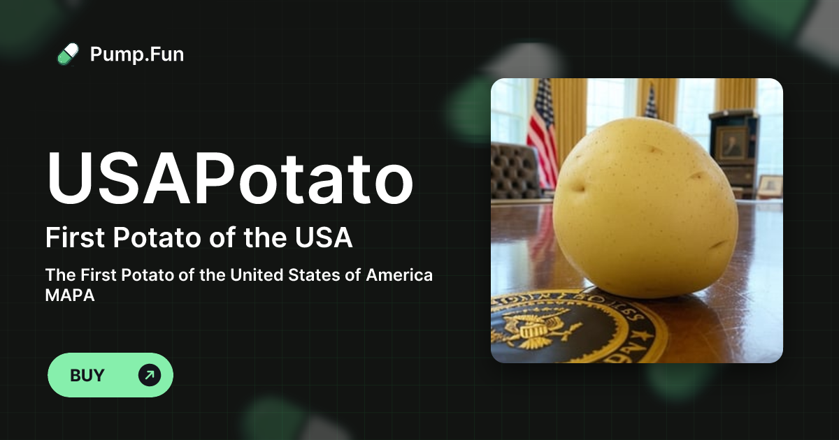First Potato of the USA (USAPotato) - Pump