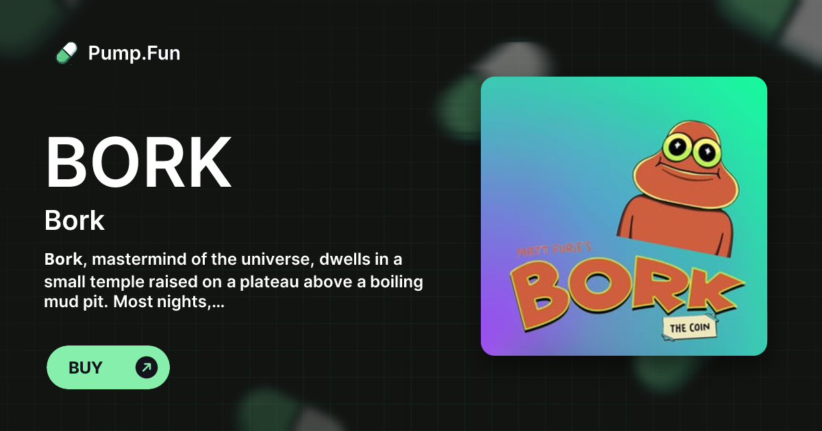 Bork (BORK) - Pump