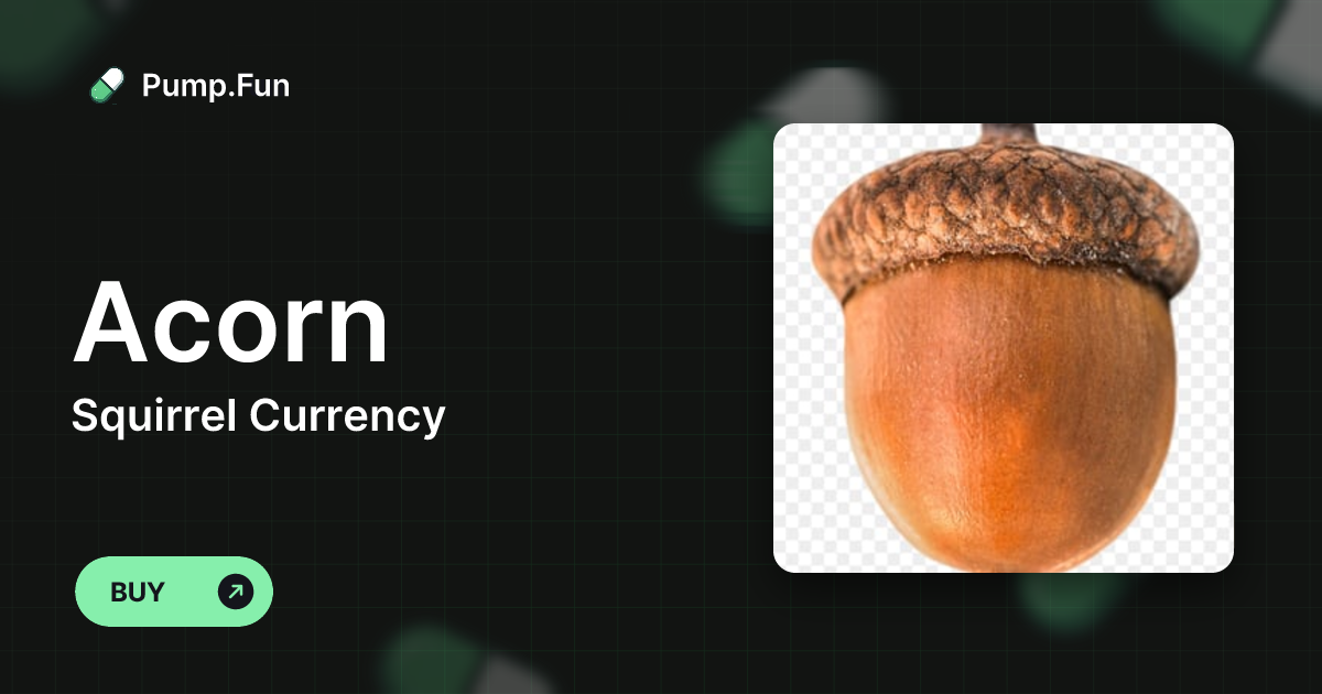 Squirrel Currency (Acorn) - Pump