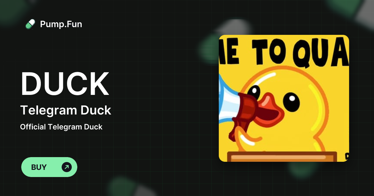 Telegram Duck (DUCK) - Pump