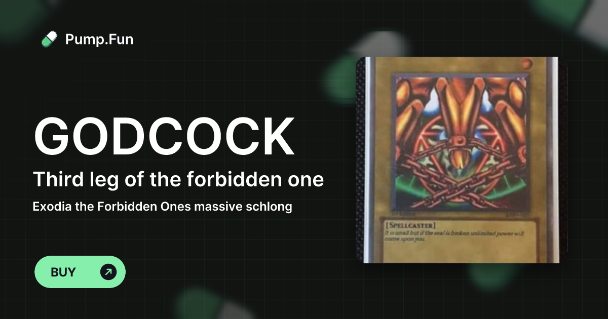 Third leg of the forbidden one (GODCOCK) - Pump