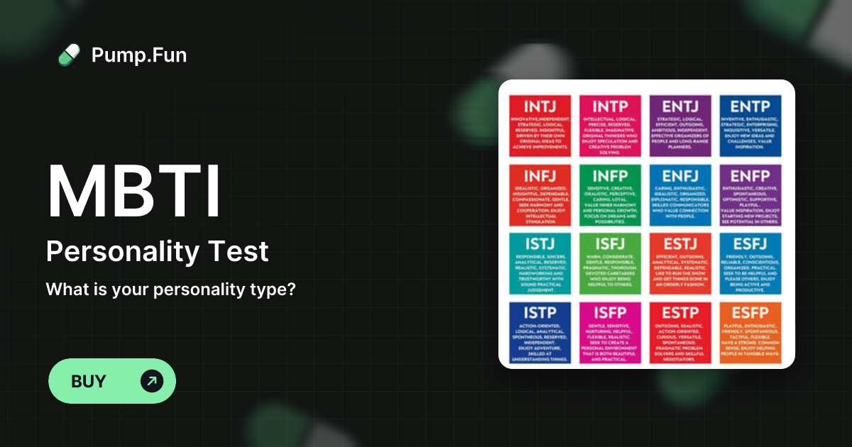 Personality Test (MBTI) - Pump