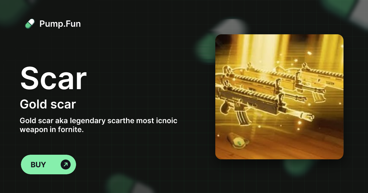Gold scar (Scar) - Pump