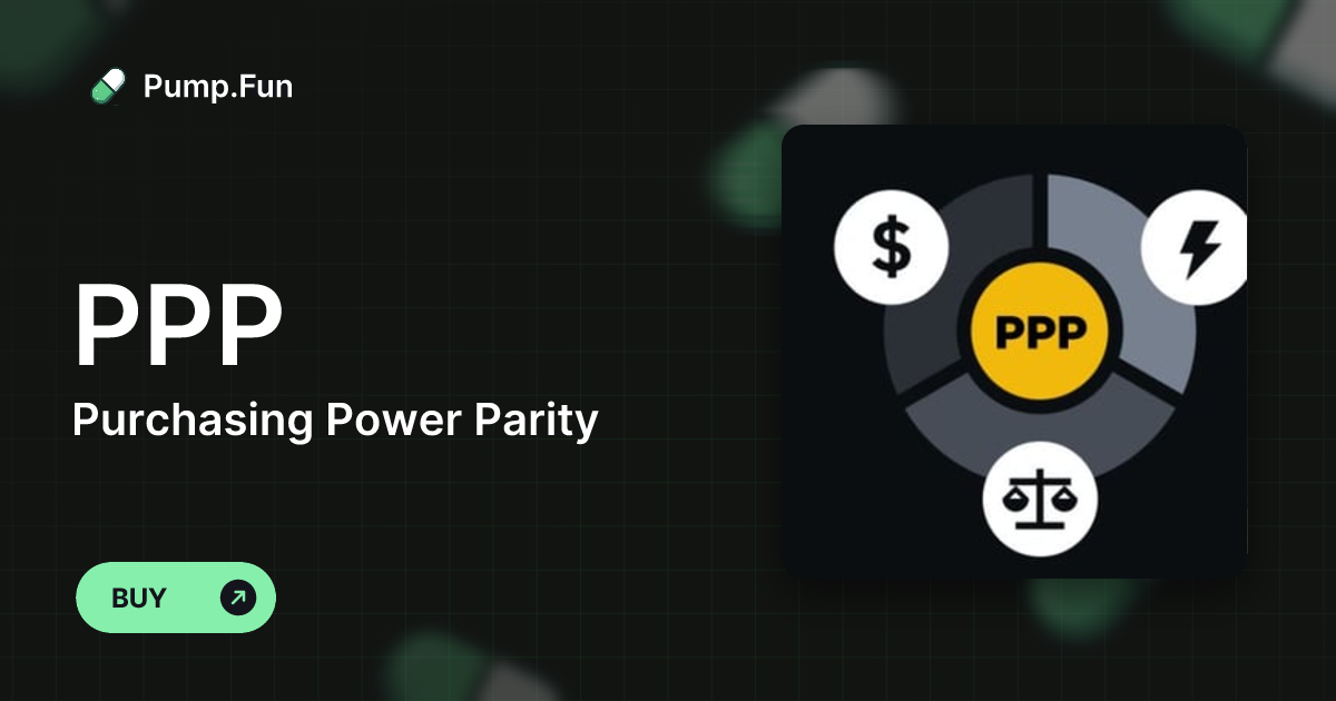 Purchasing Power Parity (PPP) - Pump