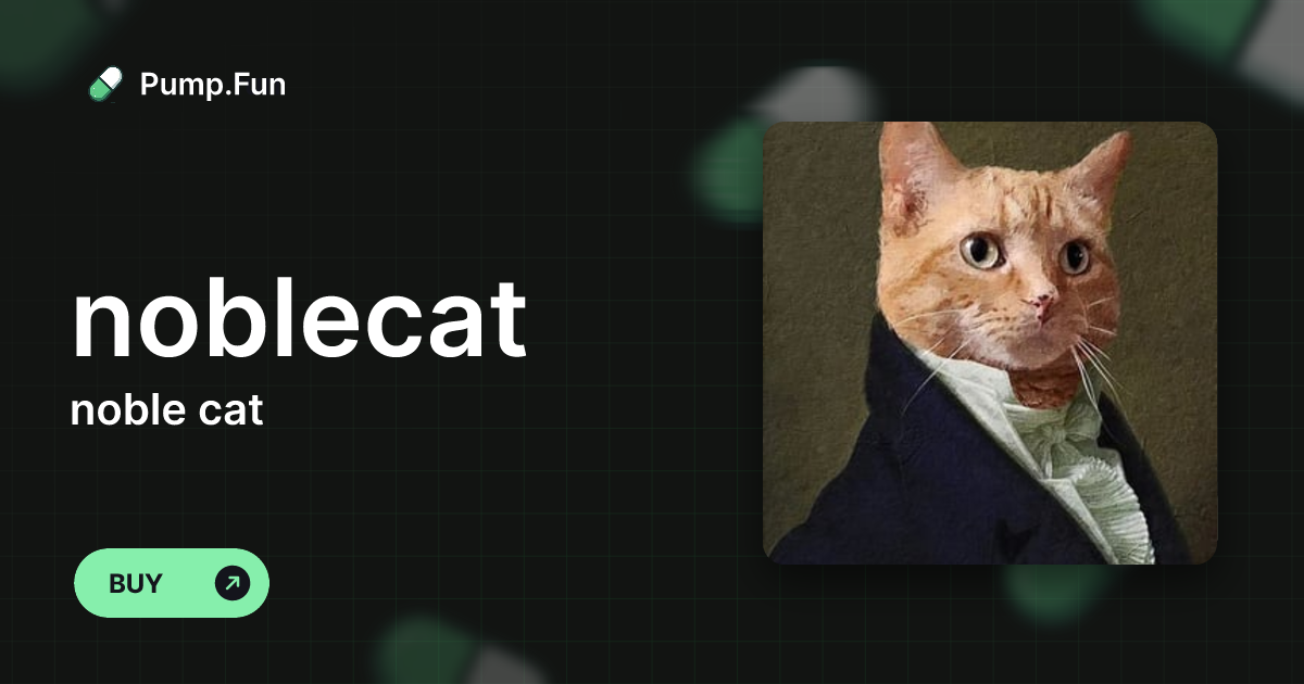 noble cat (noblecat) - Pump