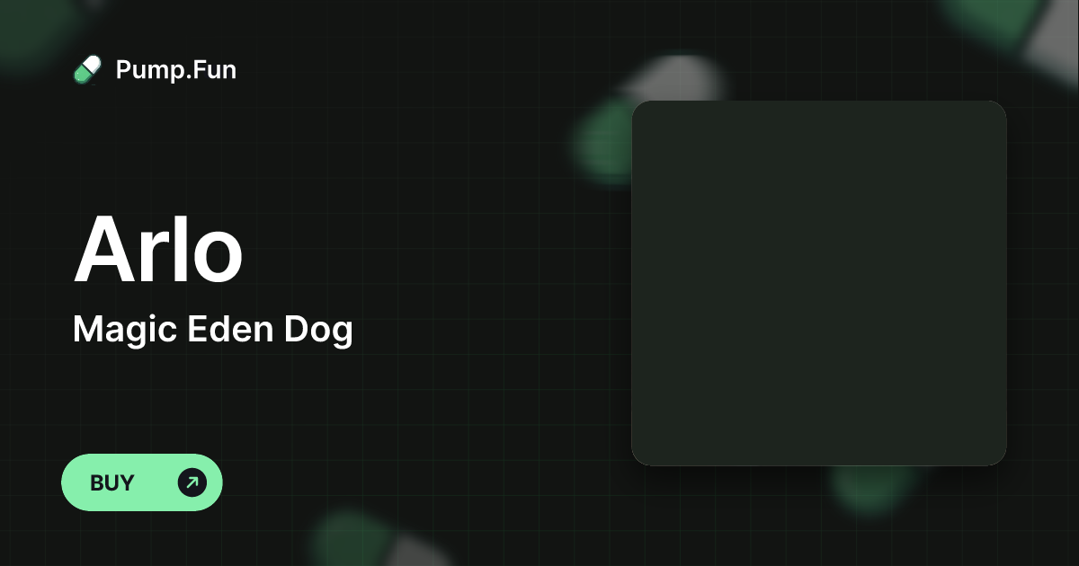 Magic Eden Dog (Arlo) - Pump