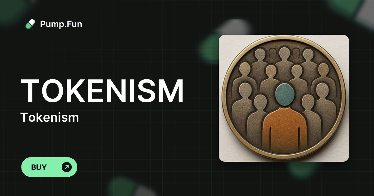 Tokenism (TOKENISM) - Pump