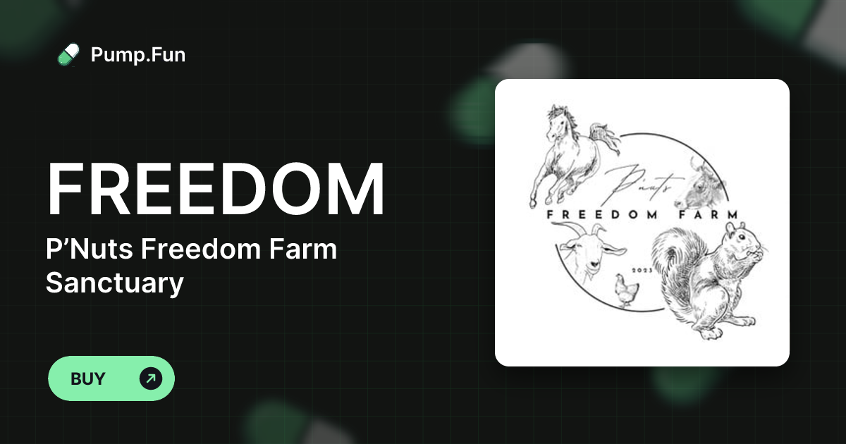 P’Nuts Freedom Farm Sanctuary (FREEDOM) - Pump