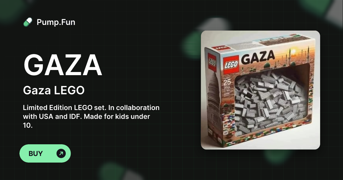 Gaza LEGO (GAZA) - Pump