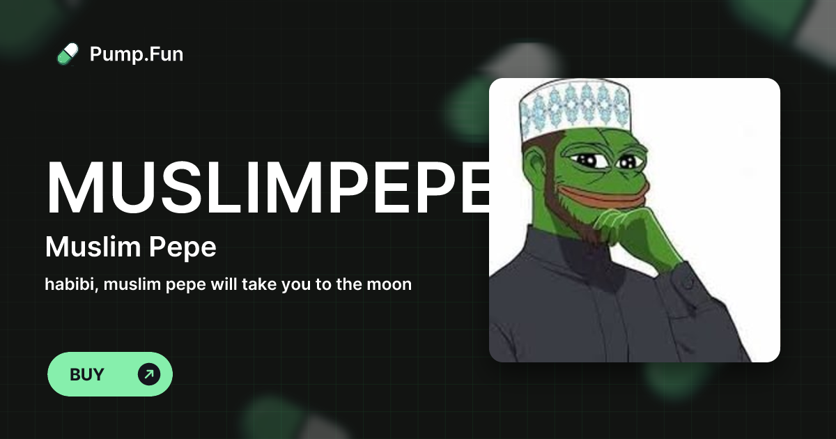 Muslim Pepe (MUSLIMPEPE) - Pump