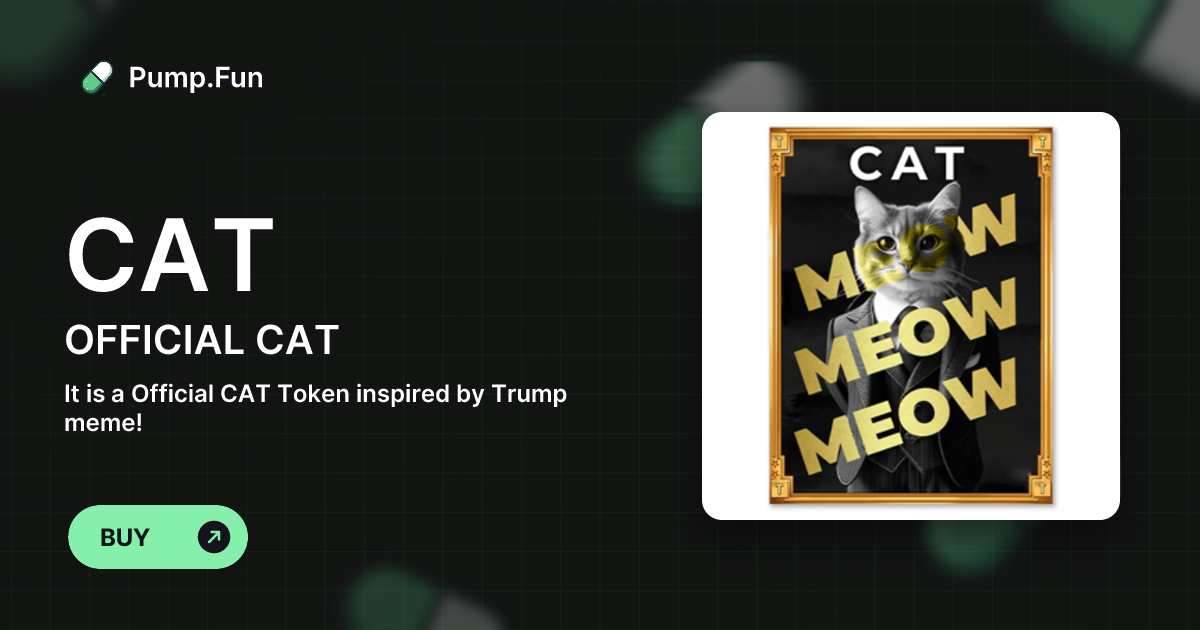 OFFICIAL CAT (CAT) - Pump