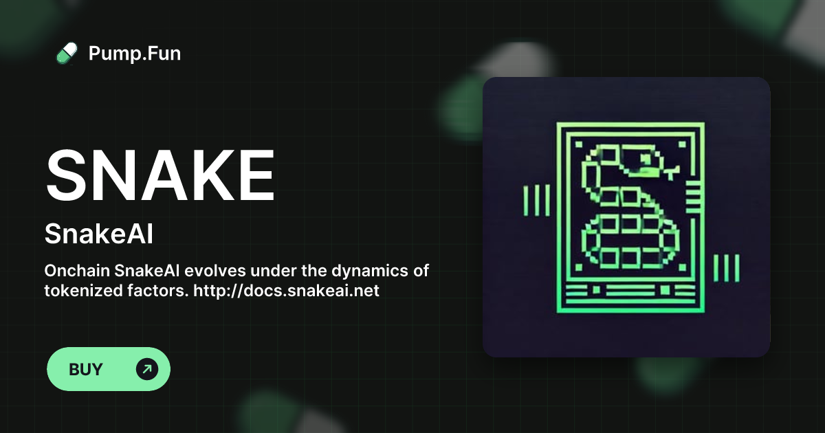SnakeAI (SNAKE) - Pump