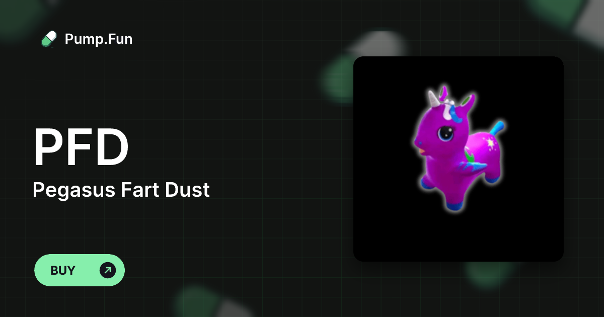 Pegasus Fart Dust (PFD) - Pump