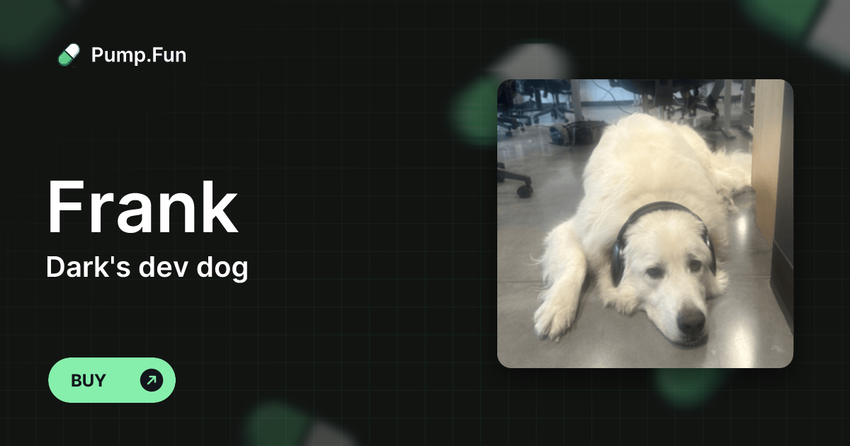 Dark's dev dog (Frank) - Pump