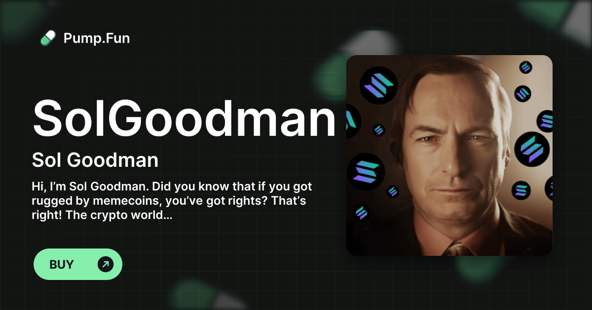Sol Goodman (SolGoodman) - Pump