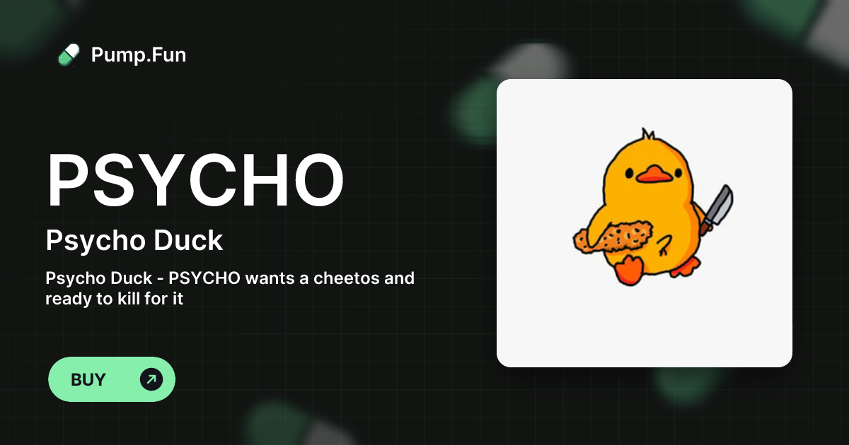 Psycho Duck (PSYCHO) - Pump