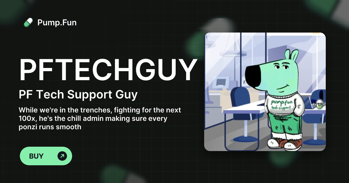 PF Tech Support Guy (PFTECHGUY) - Pump