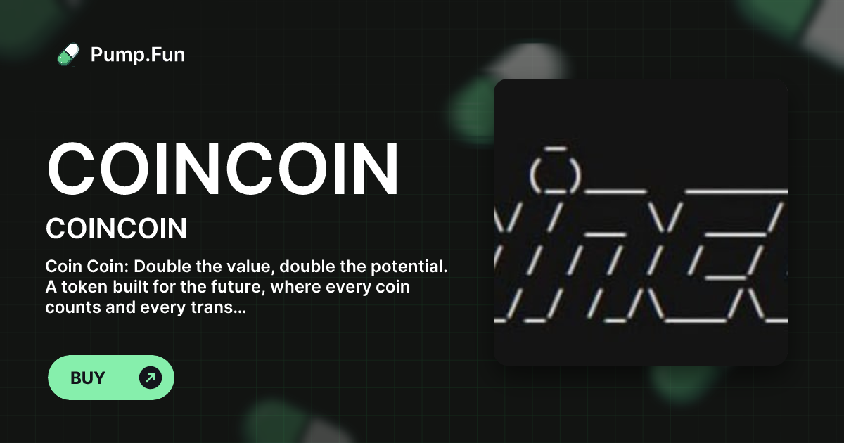 COINCOIN (COINCOIN) - Pump