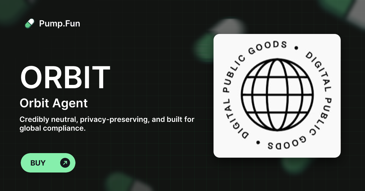 Orbit Agent (ORBIT) - Pump