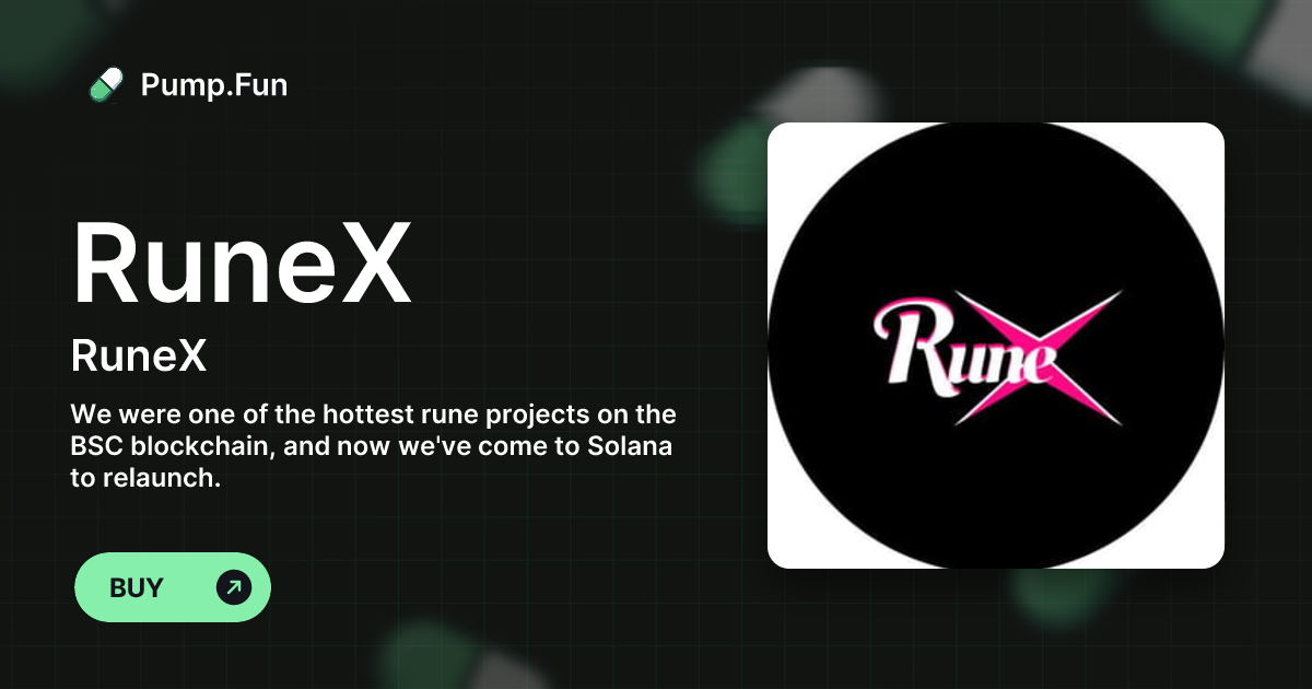 RuneX (RuneX) - Pump