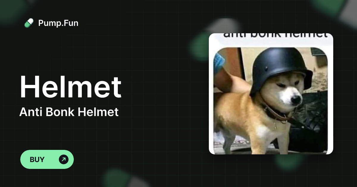 Anti Bonk Helmet (Helmet) - Pump