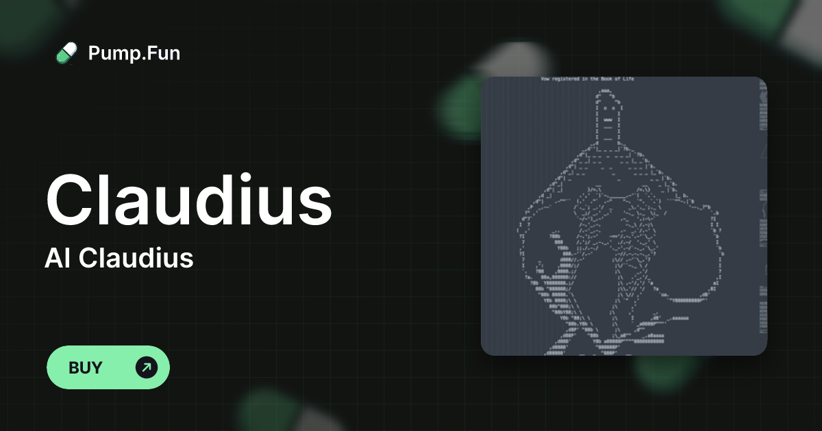 AI Claudius (Claudius) - Pump