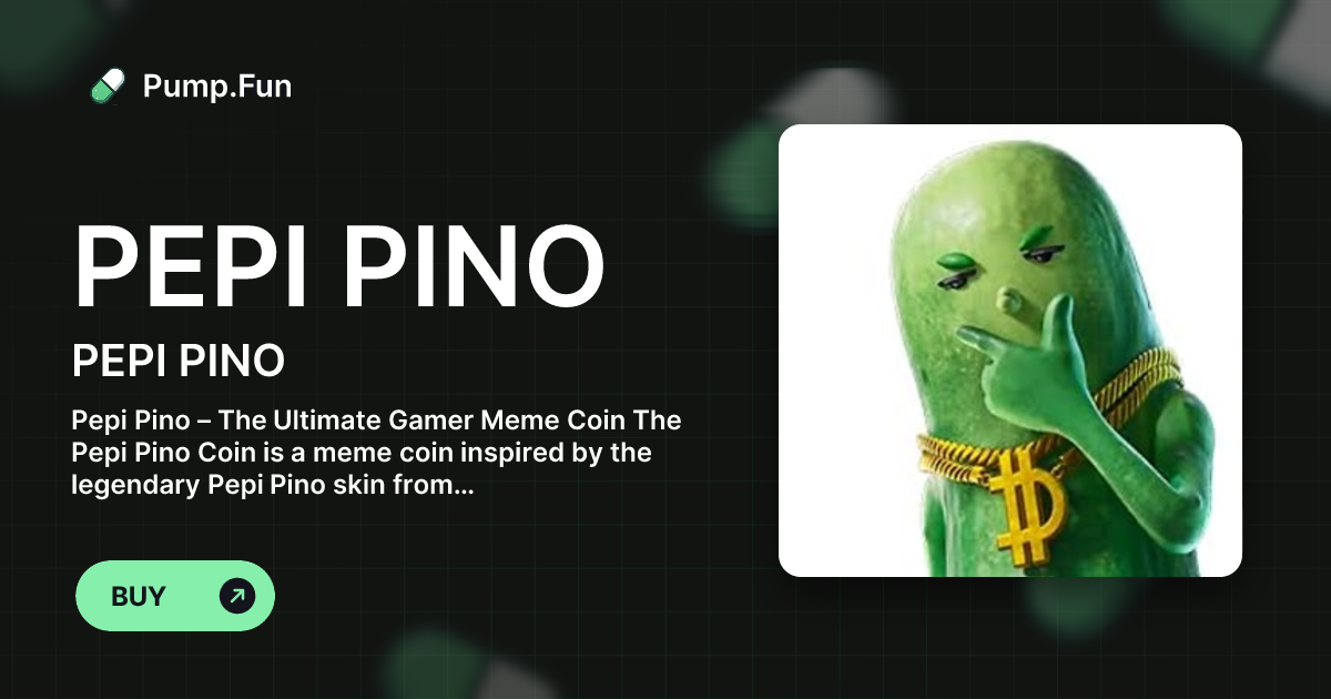 PEPI PINO (PEPI PINO) - Pump