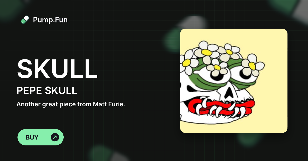 PEPE SKULL (SKULL) - Pump