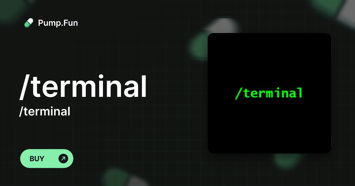 /terminal (/terminal) - Pump