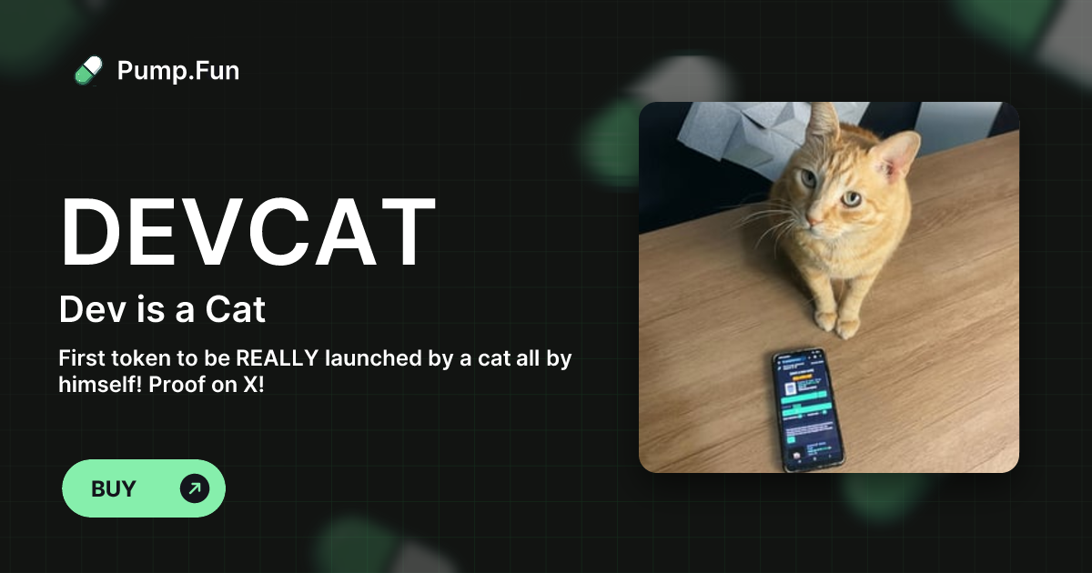 Dev is a Cat (DEVCAT) - Pump