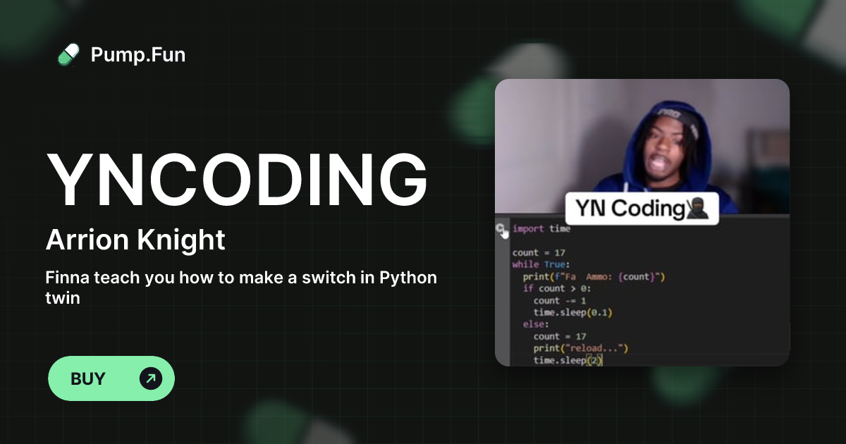 Arrion Knight (YNCODING) - Pump