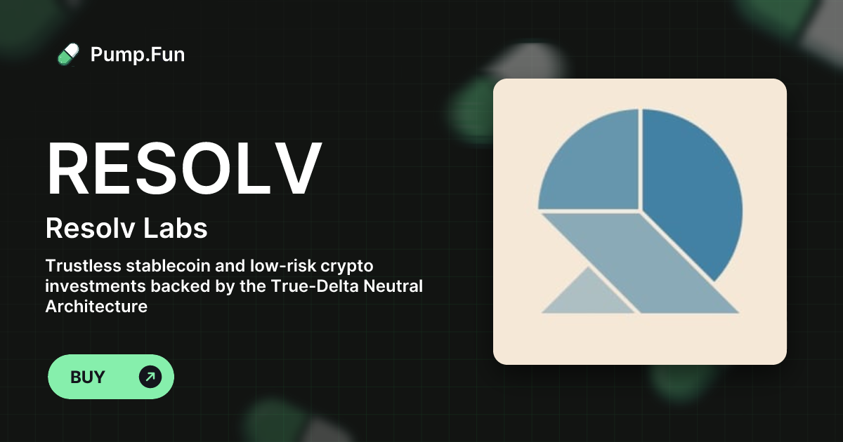 Resolv Labs (RESOLV) - Pump