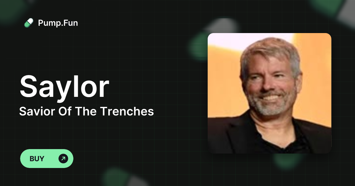 Savior Of The Trenches (Saylor) - Pump