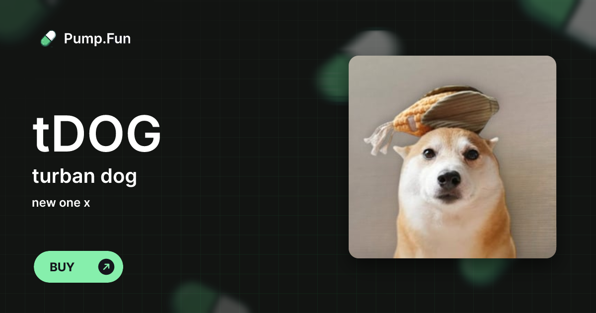turban dog (tDOG) - Pump