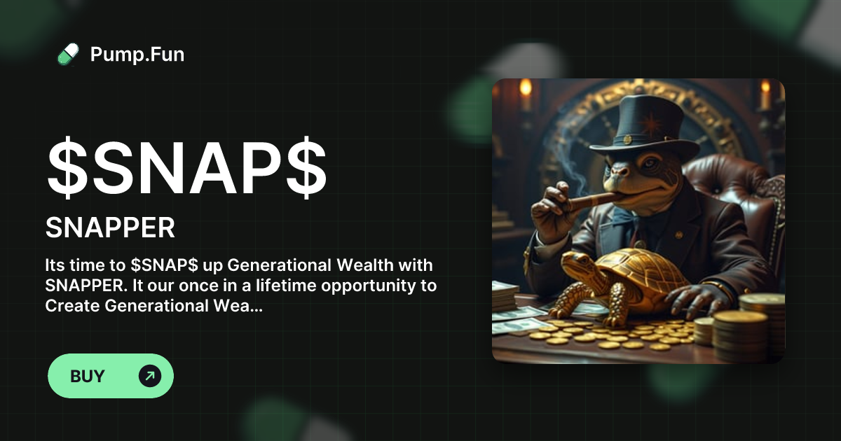 SNAPPER ($SNAP$) - Pump