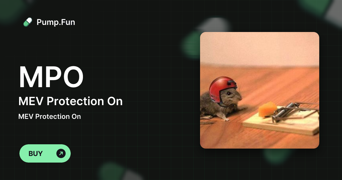 MEV Protection On (MPO) - Pump