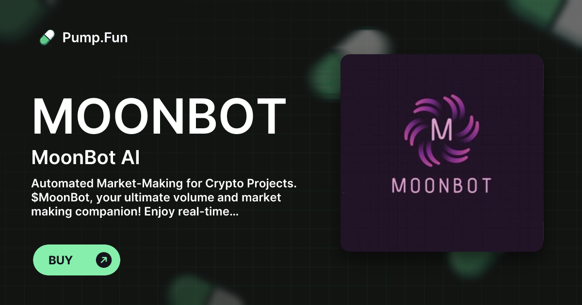 MoonBot AI (MOONBOT) - Pump