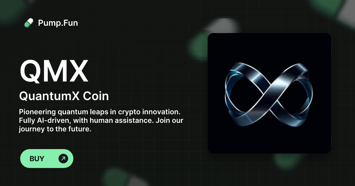 QuantumX Coin (QMX) - Pump