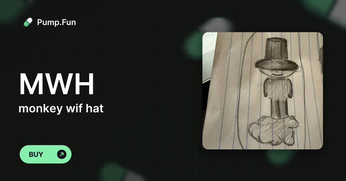 monkey wif hat (MWH) - Pump