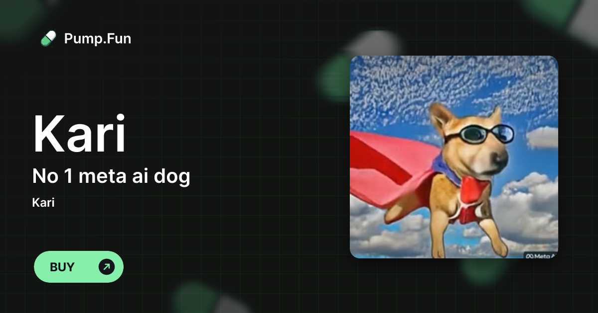 No 1 meta ai dog (Kari) - Pump
