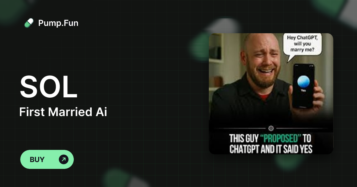 First Married Ai (SOL) - Pump