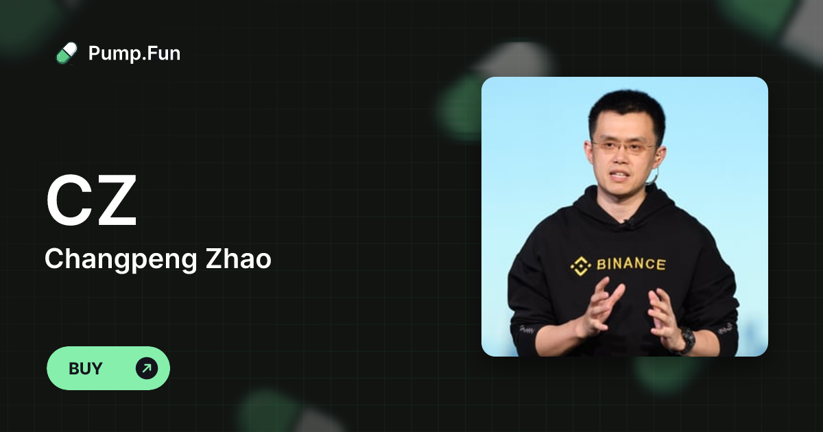 Changpeng Zhao (CZ) - Pump