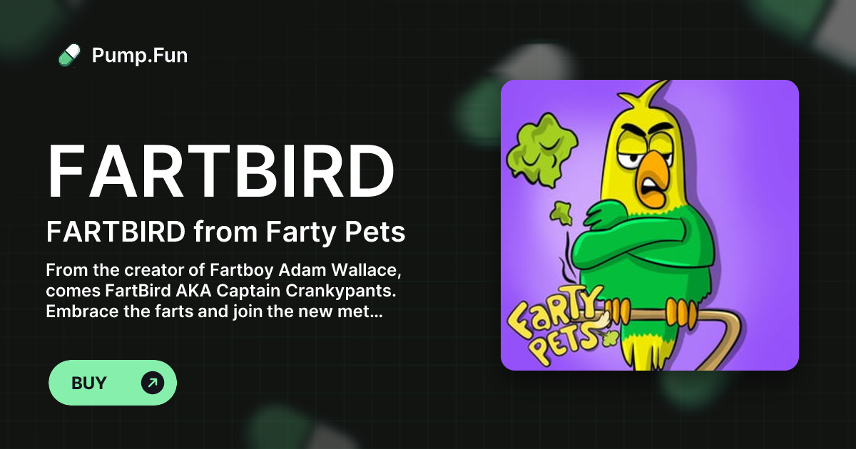FARTBIRD from Farty Pets (FARTBIRD ) - Pump