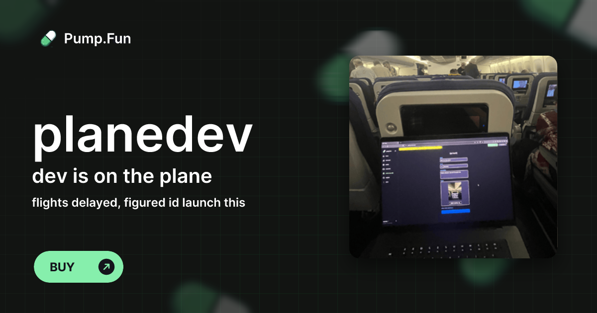 dev is on the plane (planedev) - Pump