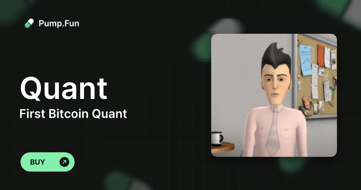 First Bitcoin Quant (Quant) - Pump